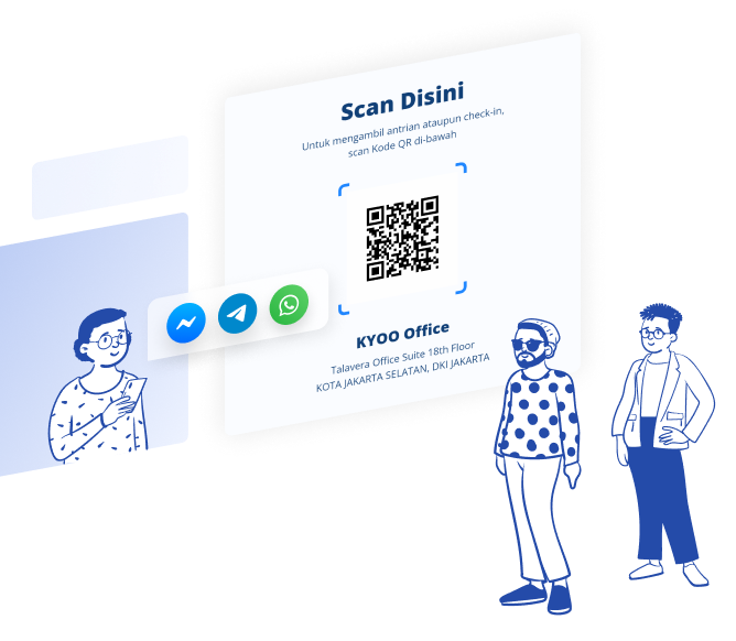 KYOO - Mesin Antrian Gratis, Booking Appointment Gratis dan Booking Platform Gratis